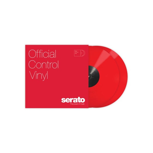 serato 12 Serato Control Vinyl [Red] 2枚組 セラート コントロール バイナル SCV-PS-RED-2 ...