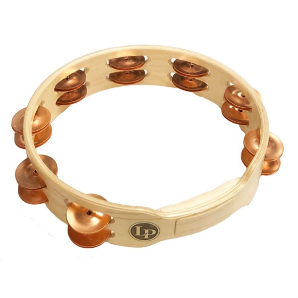 LP LP382-C [10 Wood Tambourine Double Row with Copper Jingles] ｜イケベ楽器店 ...