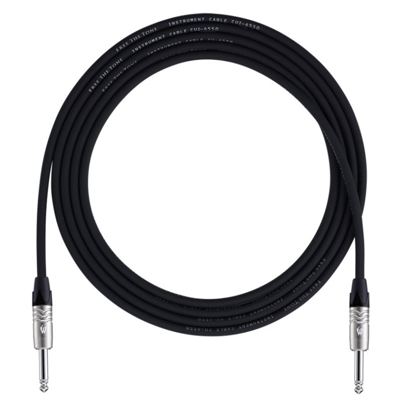 Free The Tone Instrument Cable CUI-6550LNG (5.0m/SS) ｜イケベ楽器店オンラインストア