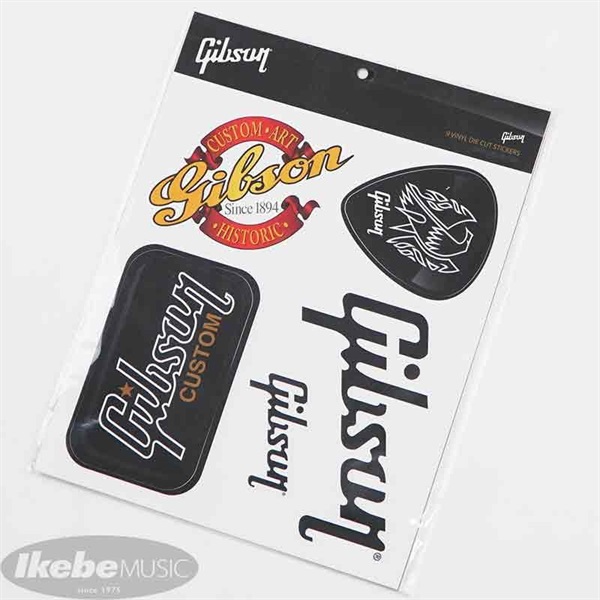 Gibson Guitar Sticker Pack [G-STICKER3] ｜イケベ楽器店オンラインストア