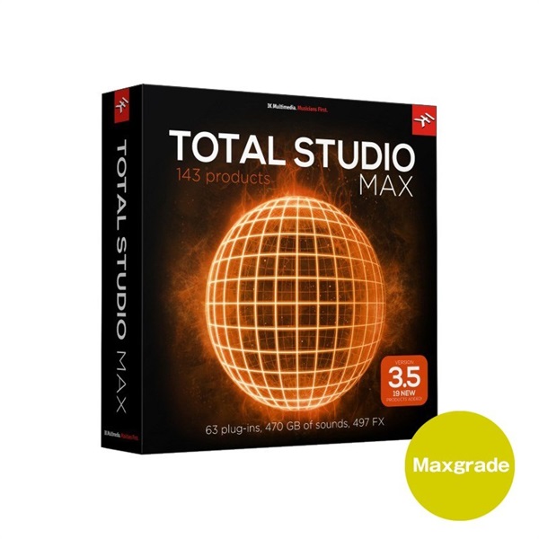 IK Multimedia 【PR移転セール】Total Studio 3.5 MAX Maxgrade初回限定版(パッケージ版) ｜イケベ楽器店