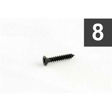 ALLPARTS Pack of 8 Black Short Humbucking Ring Screws [7561] ｜イケベ楽器店 ...