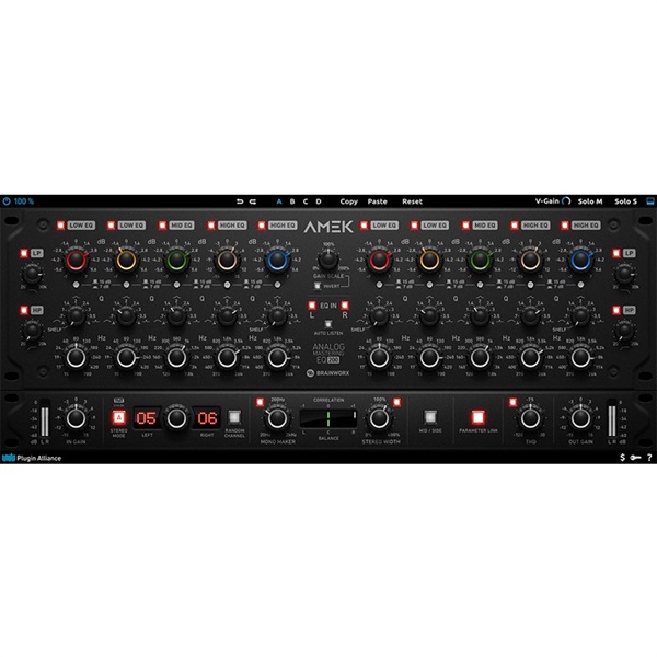 Plugin Alliance 【Summer SALE 2025！】AMEK EQ 200(オンライン納品)(2時間以内に納品) ｜イケベ ...