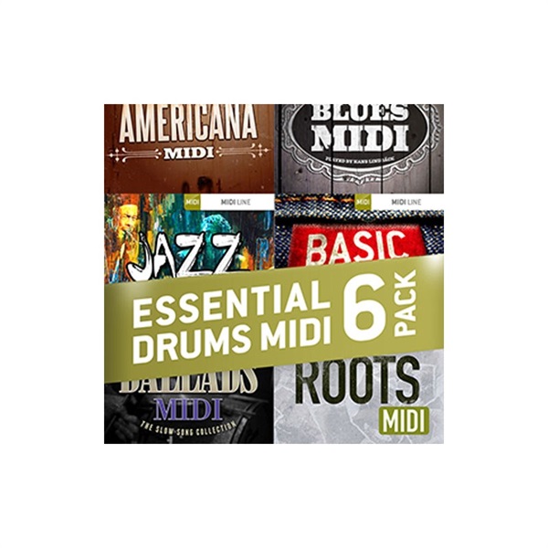 TOONTRACK DRUM 6MIDI - ESSENTIAL DRUMS(オンライン納品)(2時間以内に納品) ｜イケベ楽器店オンラインストア