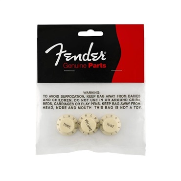 Fender USA Road Worn Strat Knobs Aged White [0997209000]【在庫処分特価】 ｜イケベ楽器店オンラインストア