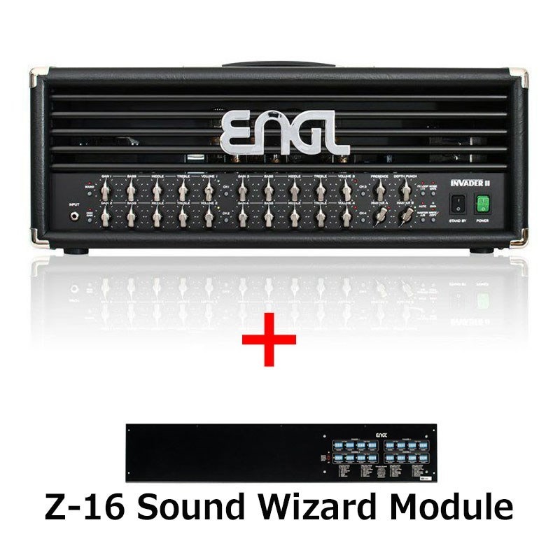 ENGL ENGL Invader II [E642/2] Blackout [100W/KT77] + Z-16 Sound Wizard Module 【特価】 ｜イケベ楽器店