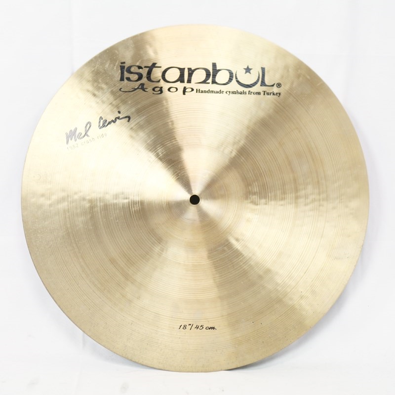 Istanbul／Agop USED 中古 Mel Lewis 1982 Crash Ride 18 [1480g] ｜イケベ楽器店オンラインストア