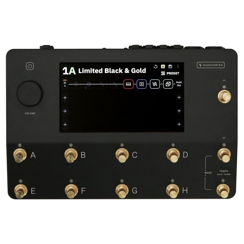 Neural DSP Quad Cortex Limited Edition Black & Gold 【店頭にてサンプル機試奏可能】 ｜イケベ楽器店