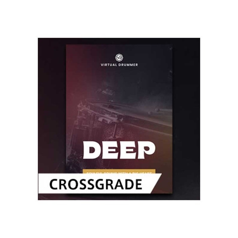 UJAM VIRTUAL DRUMMER DEEP / CROSS GRADE (オンライン納品)(2時間以内に納品) ｜イケベ楽器店オンラインストア