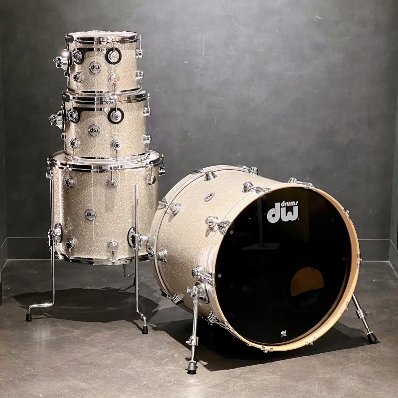 dw Collector's Pure Maple 4pc Drum Kit [BD22，FT16，TT12&10 / Broken ...