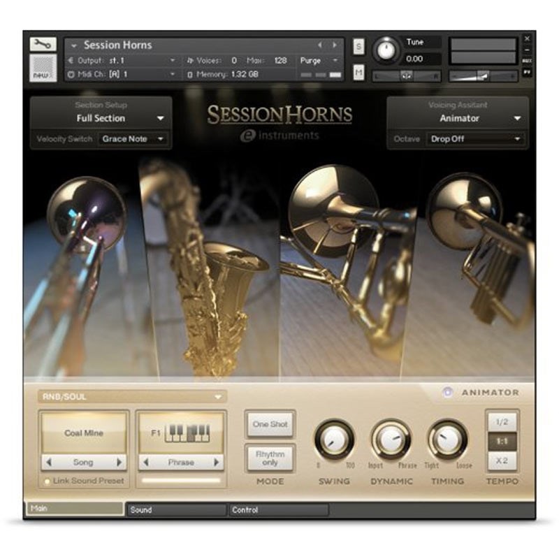 Native Instruments 【ネイティブインストルメンツSummer Sale 2026！】Session Horns (ネイティブ ...