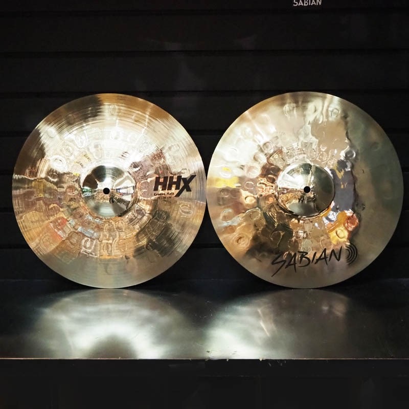 SABIAN HHX Groove Hats 15 [HHX-15TGH-B/BGH-B][Top:1134g/Bottom:1432g ...