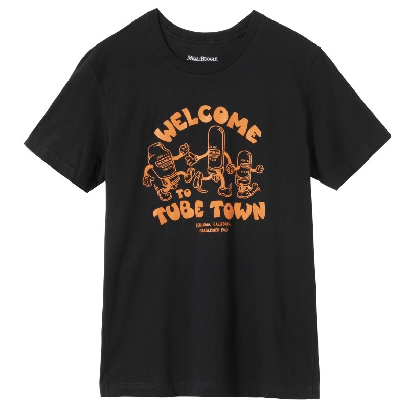 Gibson 【夏のボーナスセール】 Welcome to Tube Town Tee (Black)， (Medium) [MA-TEE ...