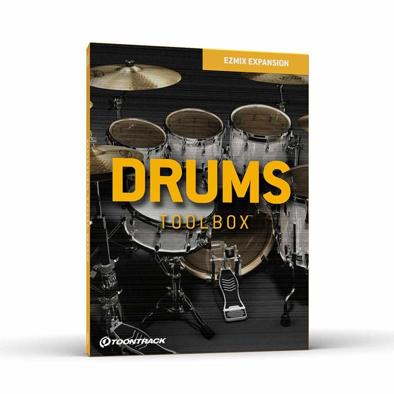 TOONTRACK MIX PACK - DRUMS TOOLBOX (トゥーントラック)(EZ MIX 2)(オンライン納品)(2時間以内に ...