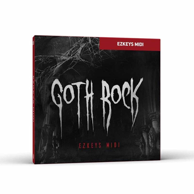 TOONTRACK KEYS MIDI - GOTH ROCK (トゥーントラック)(キーズミディ)(オンライン納品)(2時間以内に納品 ...