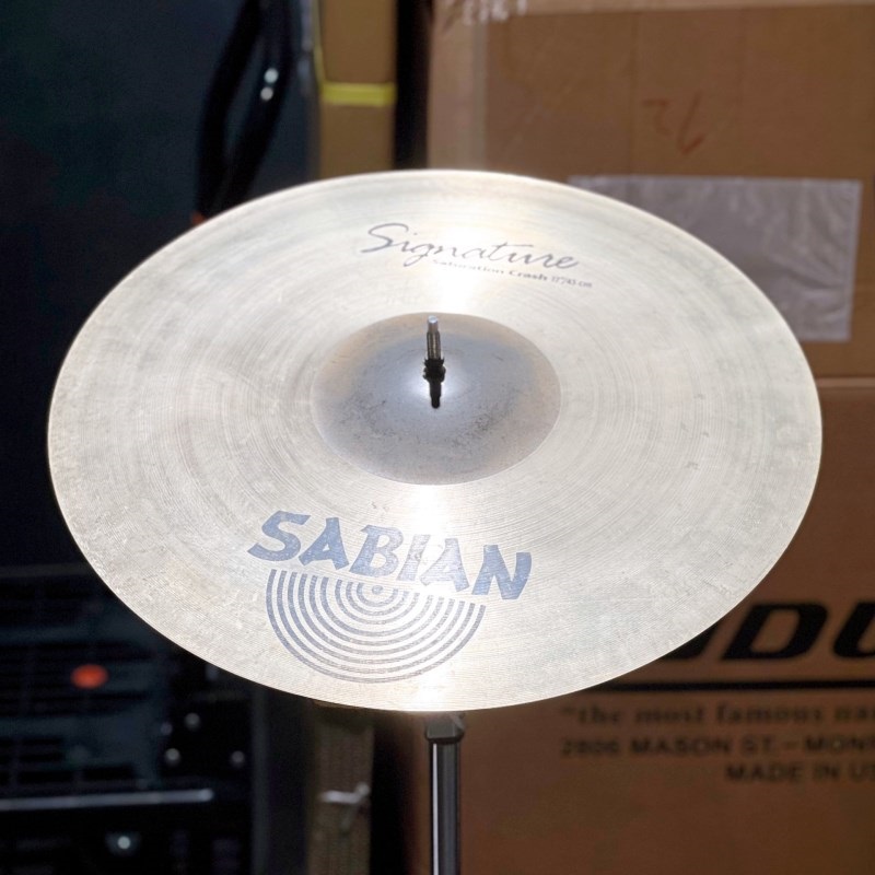 SABIAN USED 中古 SVD-17SCS [Saturation Crash 17 / Virgil Donati Signature ...