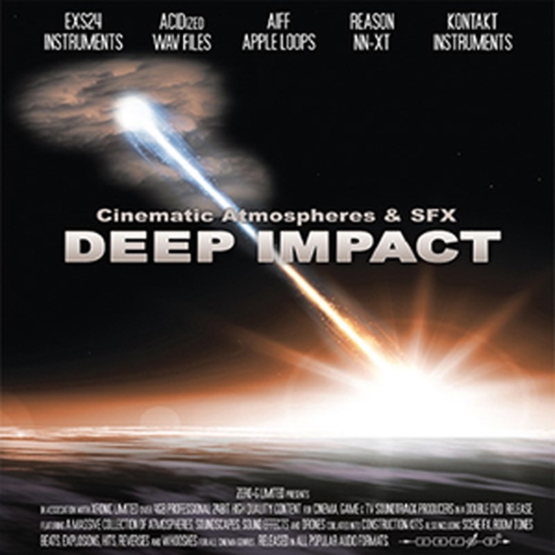 ZERO-G DEEP IMPACT - CINEMATIC ATMOSPHERES & SFX(オンライン納品)(2時間以内に納品) ｜イケ ...