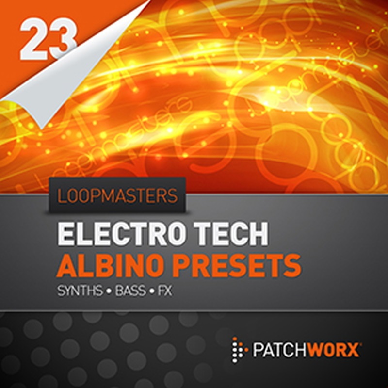 LOOPMASTERS LOOPMASTERS PRESENTS ELECTRO TECH ALBINO PRESETS(オンライン納品)(2時間以内に納品) ｜イケベ楽器店オンラインストア