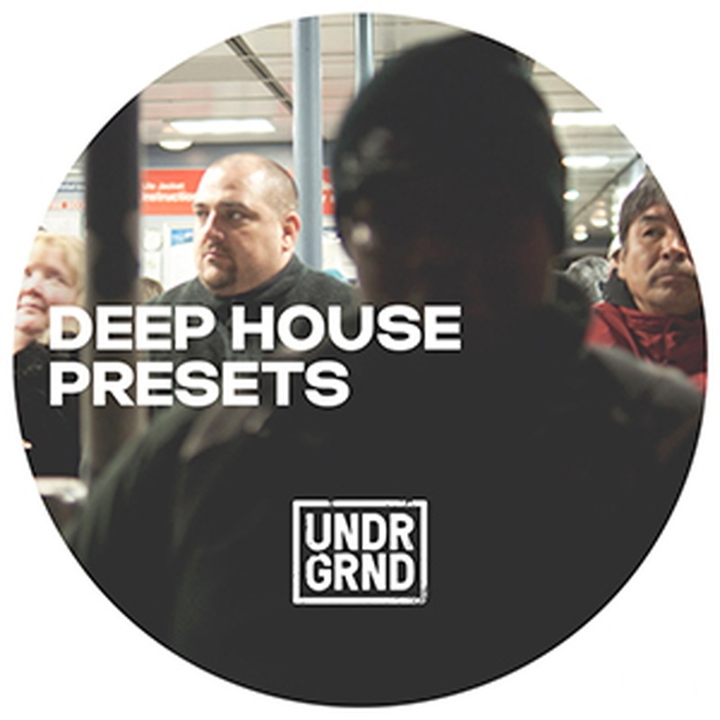 UNDRGRND DEEP HOUSE PRESETS(オンライン納品)(2時間以内に納品) ｜イケベ楽器店オンラインストア