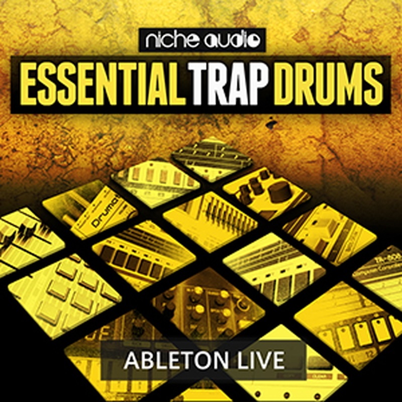 NICHE AUDIO ESSENTIAL TRAP DRUMS - ABLETON(オンライン納品)(2時間以内に納品) ｜イケベ楽器店オンラインストア