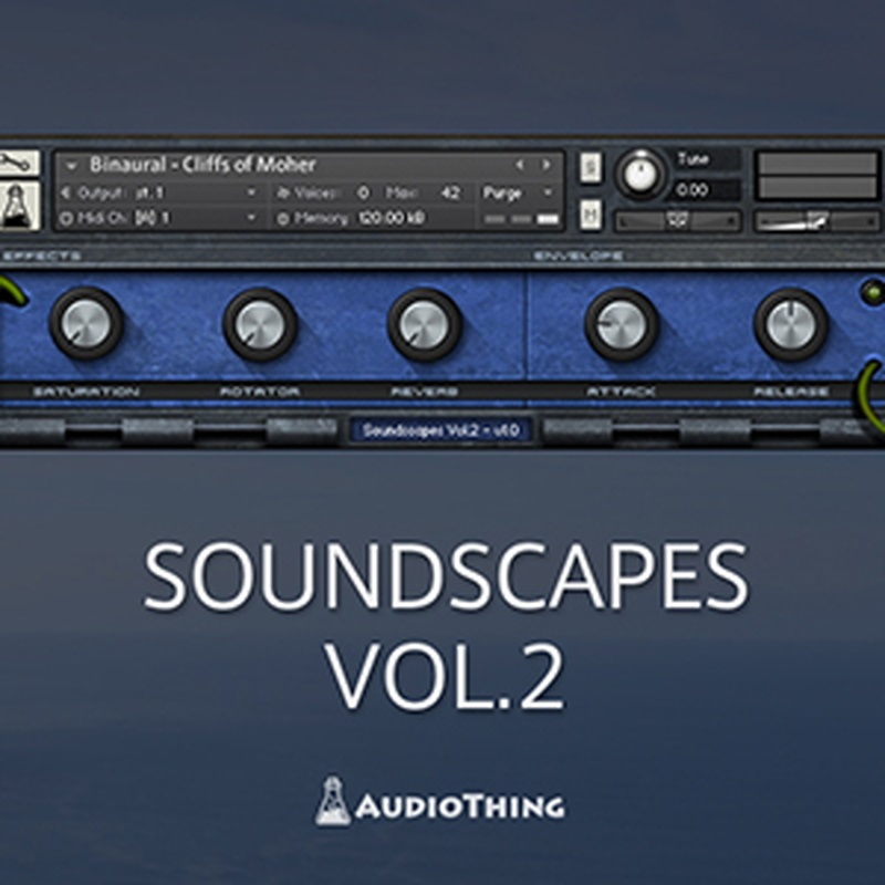AUDIOTHING SOUNDSCAPES VOL.2(オンライン納品)(2時間以内に納品) ｜イケベ楽器店オンラインストア