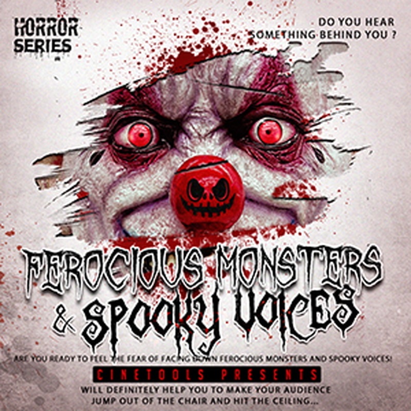 CINETOOLS FEROCIOUS MONSTERS & SPOOKY VOICES(オンライン納品)(2時間以内に納品) ｜イケベ楽器店オンラインストア