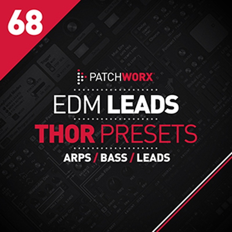 LOOPMASTERS EDM LEADS REASON THOR PRESETS(オンライン納品)(2時間以内に納品) ｜イケベ楽器店オンラインストア