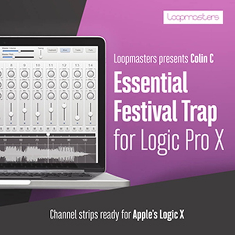 LOOPMASTERS ESSENTIAL FESTIVAL TRAP FOR LOGIC X(オンライン納品)(2時間以内に納品) ｜イケベ楽器店オンラインストア