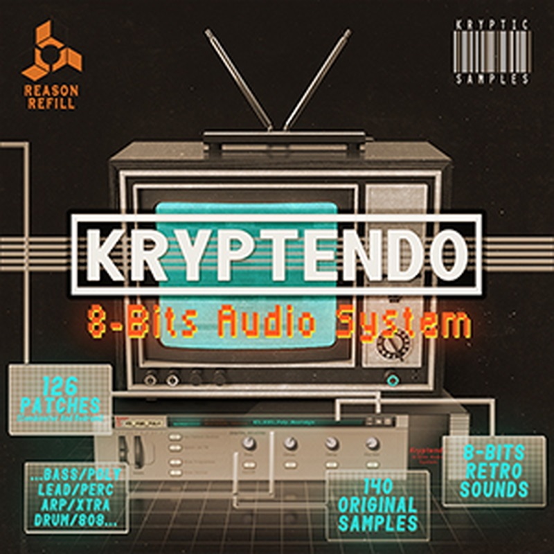 KRYPTIC SAMPLES KRYPTENDO 8-BITS AUDIO SYSTEM(オンライン納品)(2時間以内に納品) ｜イケベ楽器店オンラインストア
