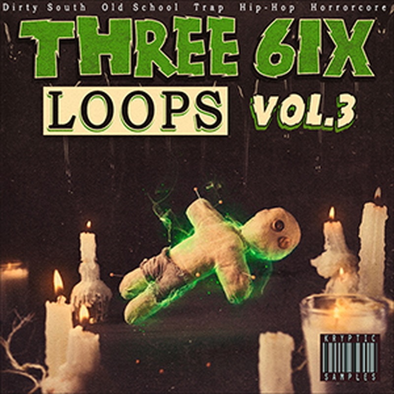 KRYPTIC SAMPLES THREE 6IX LOOPS VOL 3(オンライン納品)(2時間以内に納品) ｜イケベ楽器店オンラインストア