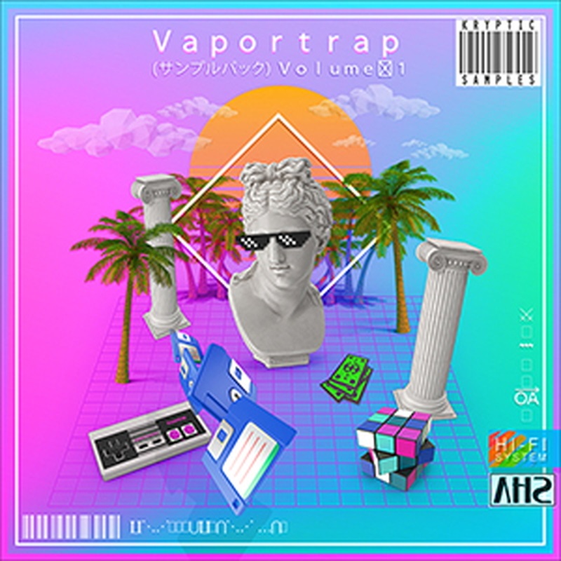 KRYPTIC SAMPLES VAPORTRAP VOL 1(オンライン納品)(2時間以内に納品) ｜イケベ楽器店オンラインストア