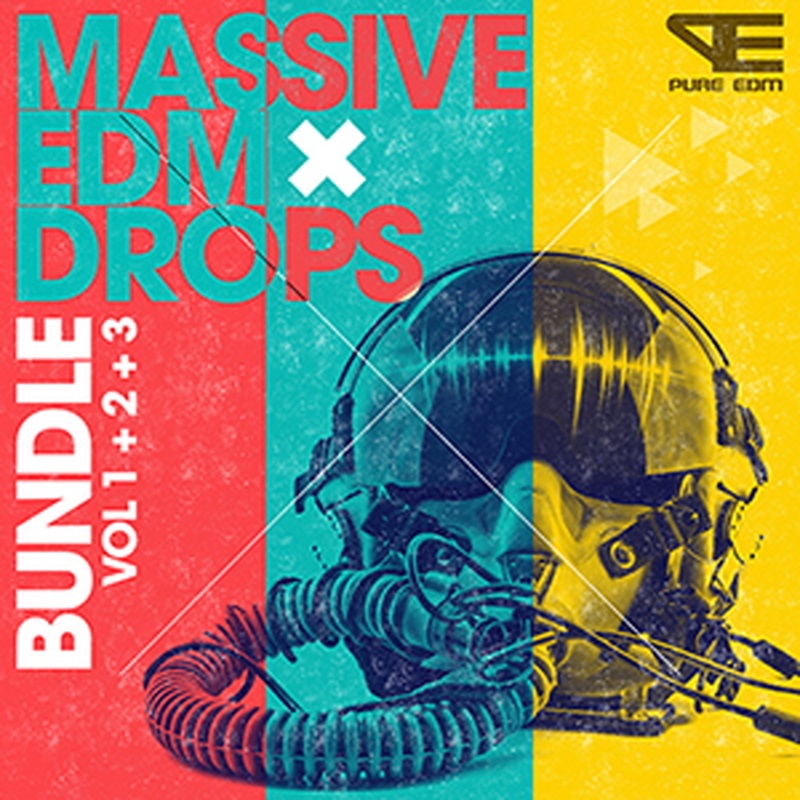 PURE EDM MASSIVE EDM DROPS BUNDLE (VOLS 1-3)(オンライン納品)(2時間以内に納品) ｜イケベ楽器店オンラインストア