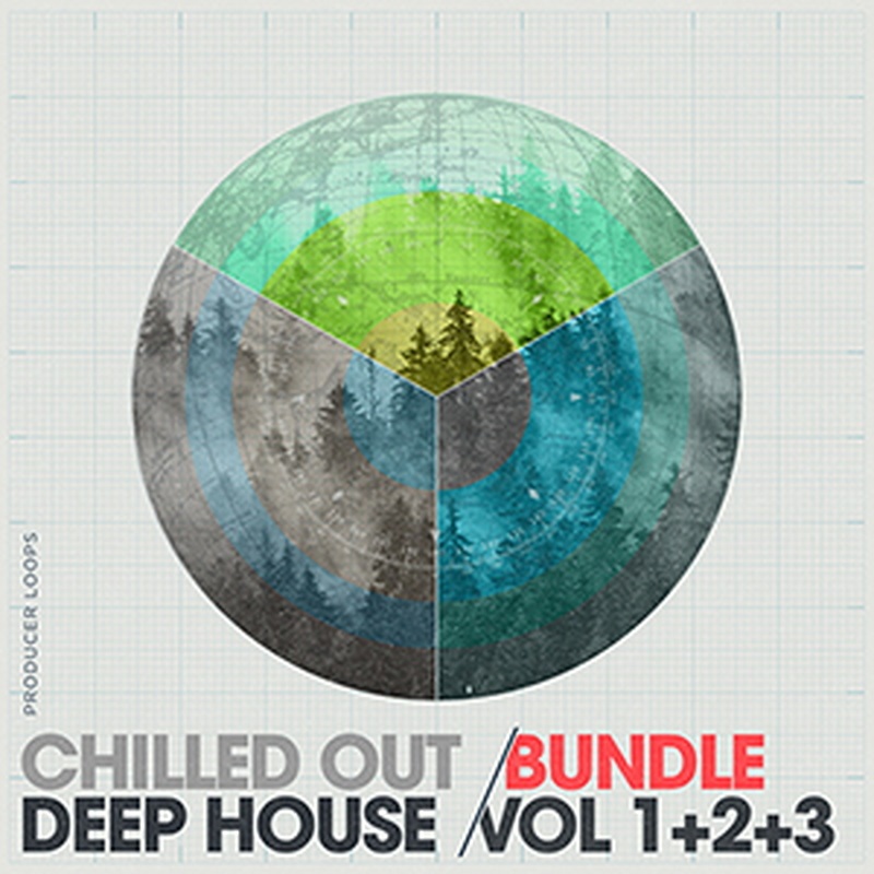 PRODUCER LOOPS CHILLED OUT DEEP HOUSE BUNDLE (VOLS 1-3)(オンライン納品)(2時間以内に納品) ｜イケベ楽器店オンラインストア