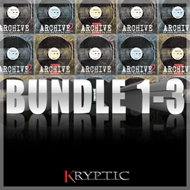 KRYPTIC SAMPLES ACHIVE BUNDLE (VOLS 1-3)(オンライン納品)(2時間以内に納品) ｜イケベ楽器店オンラインストア
