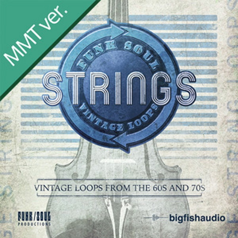 BIG FISH AUDIO FUNK SOUL VINTAGE STRING LOOPS MMT(オンライン納品)(2時間以内に納品) ｜イケベ楽器店オンラインストア