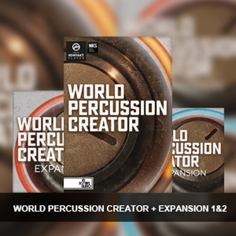 IN SESSION AUDIO WORLD PERCUSSION CREATOR + EXPANSION 1&2(オンライン納品)(2時間以内に納品) ｜イケベ楽器店オンラインストア