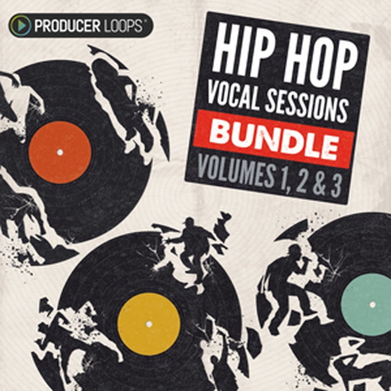 PRODUCER LOOPS HIP HOP VOCAL SESSIONS BUNDLE (VOLS 1-3)(オンライン納品)(2時間以内に ...