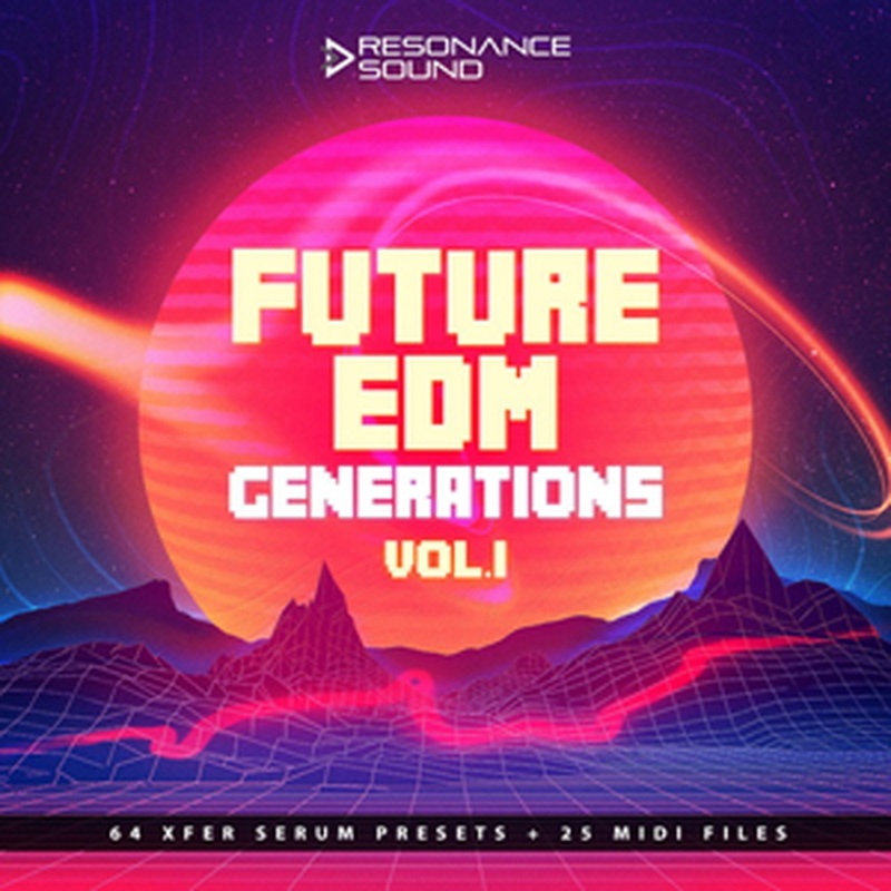 RESONANCE SOUND FUTURE EDM GENERATION VOL.1 FOR SERUM(オンライン納品)(2時間以内に納品) ｜イケベ楽器店オンラインストア