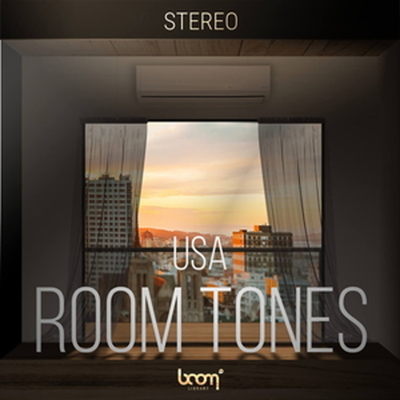 BOOM Library ROOM TONES USA - STEREO(オンライン納品)(2時間以内に納品) ｜イケベ楽器店オンラインストア