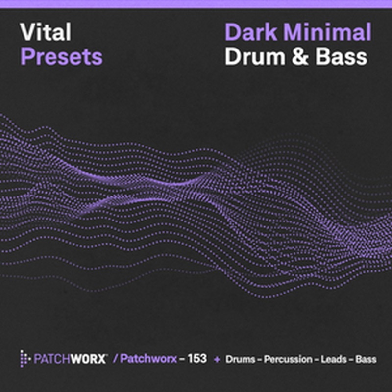 LOOPMASTERS DARK MINIMAL DRUM & BASS - VITAL PRESETS(オンライン納品)(2時間以内に納品) ｜イケベ楽器店オンラインストア