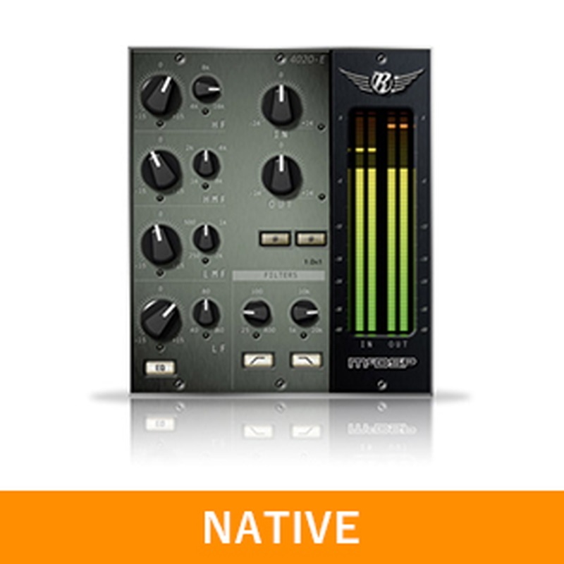 McDSP 4020 Retro EQ Native v7(オンライン納品)(2時間以内に納品) ｜イケベ楽器店オンラインストア