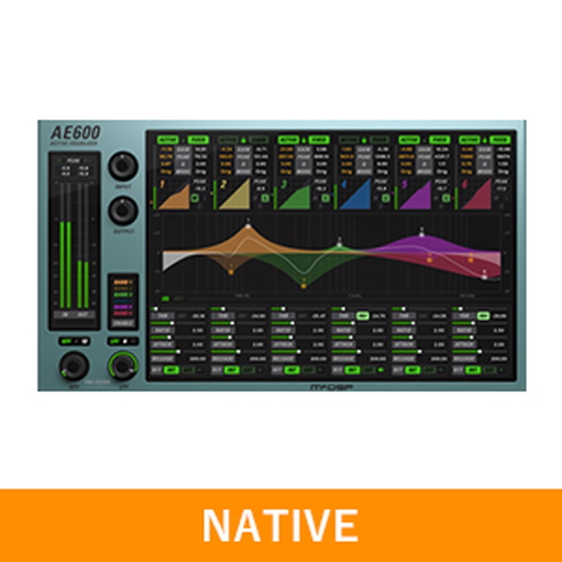 McDSP AE600 Active EQ Native v7(オンライン納品)(2時間以内に納品) ｜イケベ楽器店オンラインストア