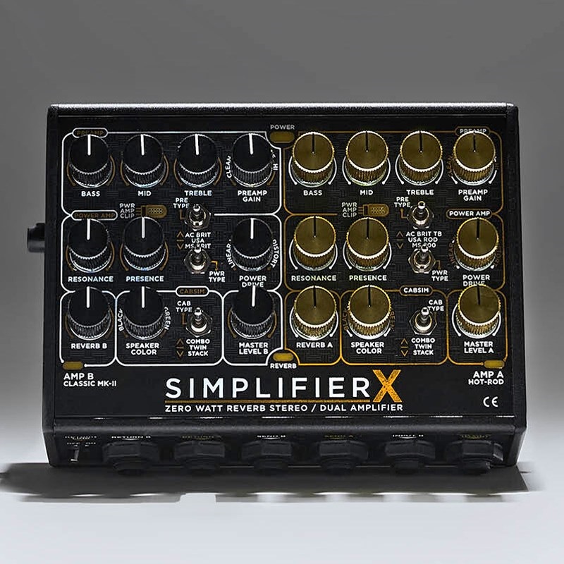DSM & HUMBOLDT ELECTRONICS SIMPLIFIER X【analog amp simulation】 ｜イケベ楽器店 ...