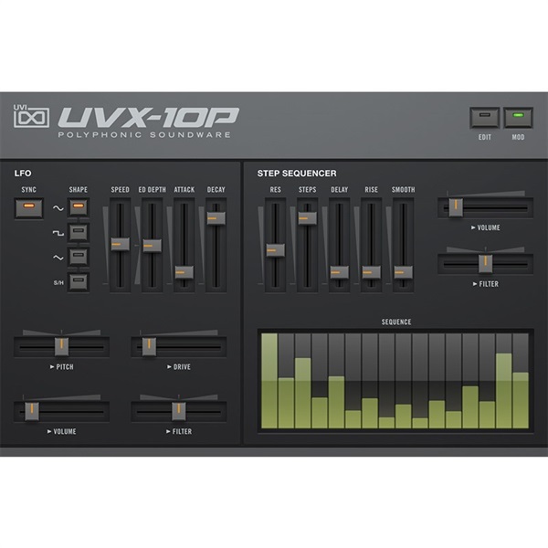 UVI UVX-10P (代引不可)(オンライン納品) ｜イケベ楽器店オンラインストア