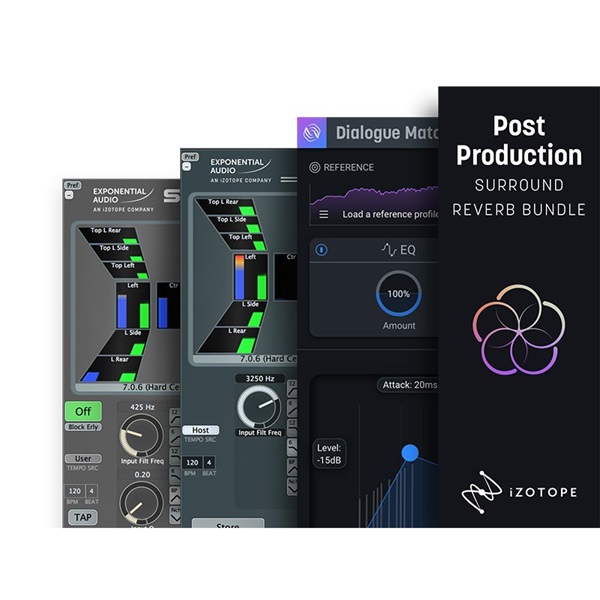 iZotope 【クロスグレード版】Post Production Surround Reverb Bundle Crossgrade ...