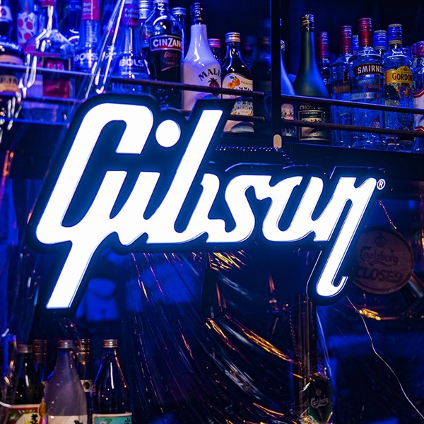 Gibson Logo LED Sign [GA-LED1] 【ギブソンロゴLEDライト】 ｜イケベ楽器店オンラインストア