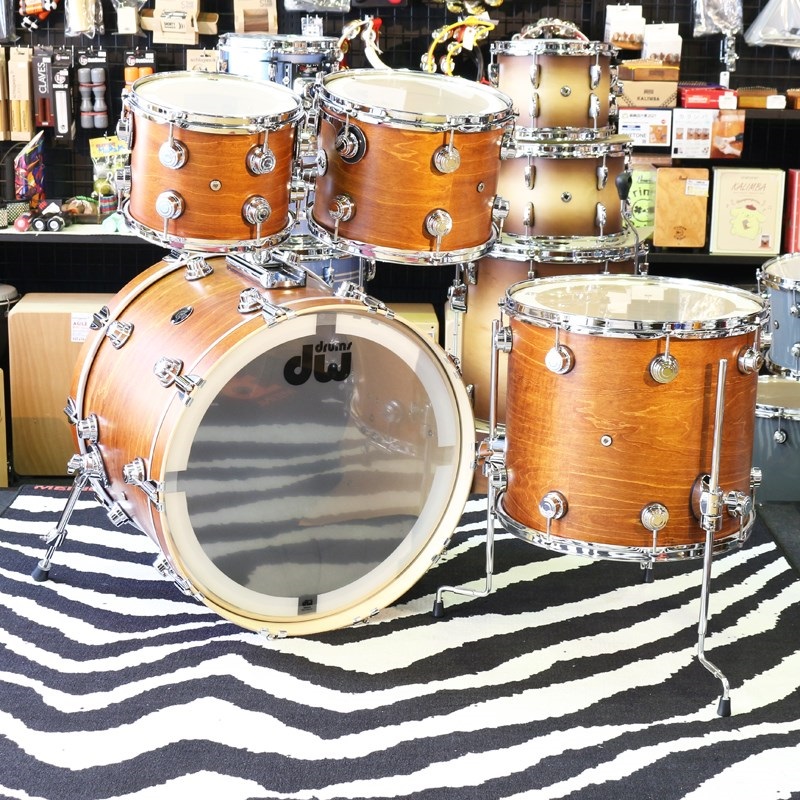 dw Collector's Santa Monica 4pc Drum Kit [BD22，FT16，TT12＆10／Honey Satin Oil] ｜イケベ楽器店オンラインストア