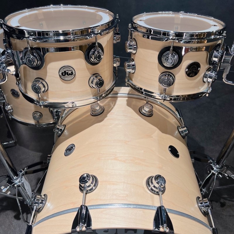 dw Collector's Santa Monica 4pc Drum Kit [BD22，FT16，TT12＆10][Natural Satin Oil] ｜イケベ楽器店オンラインストア
