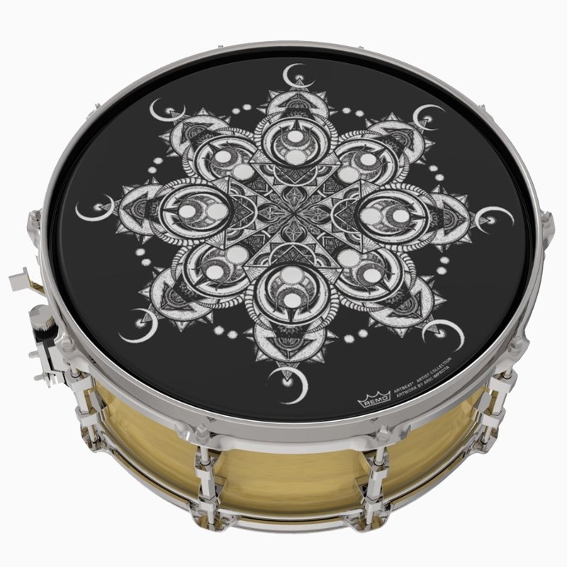 REMO PE-0214-AB-009 [ARTBEAT ARTIST COLLECTION DRUMHEAD - ARIC IMPROTA ...