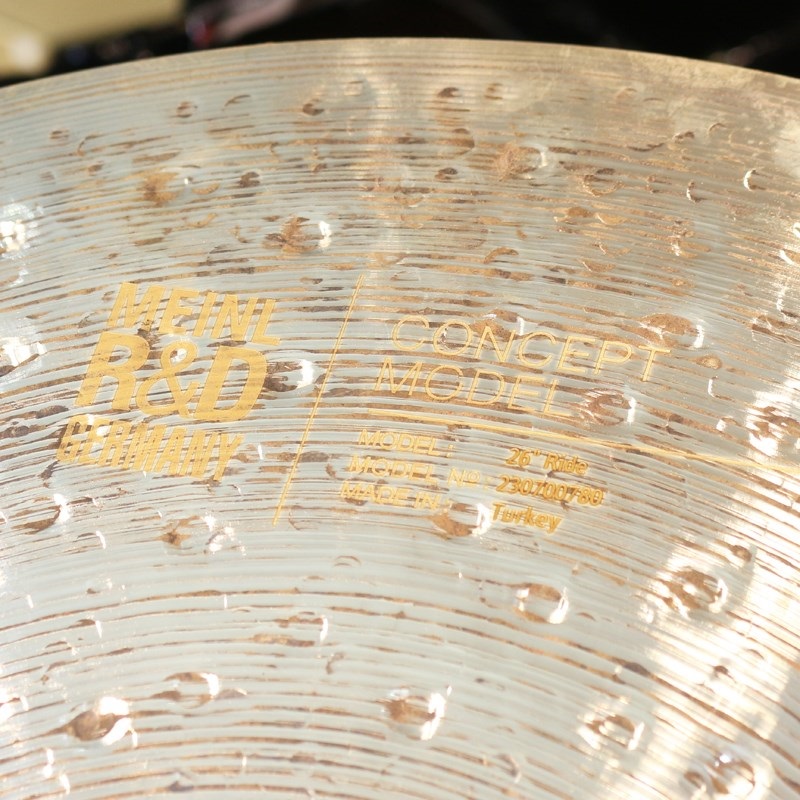 MEINL Foundry Reserve Ride 26[B26FRR/3460g] [2023 MEINL FACTORY TOUR 選定 ...